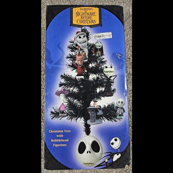 Design | Tim Burton Nightmare Before Christmas Tree Bobblehead Figures ...